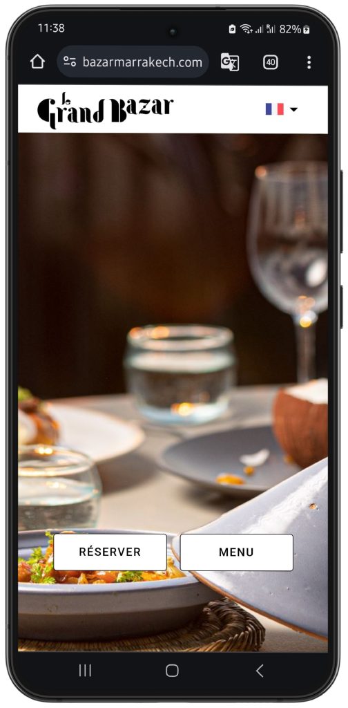 site internet pour restaurant - OPENFLOW